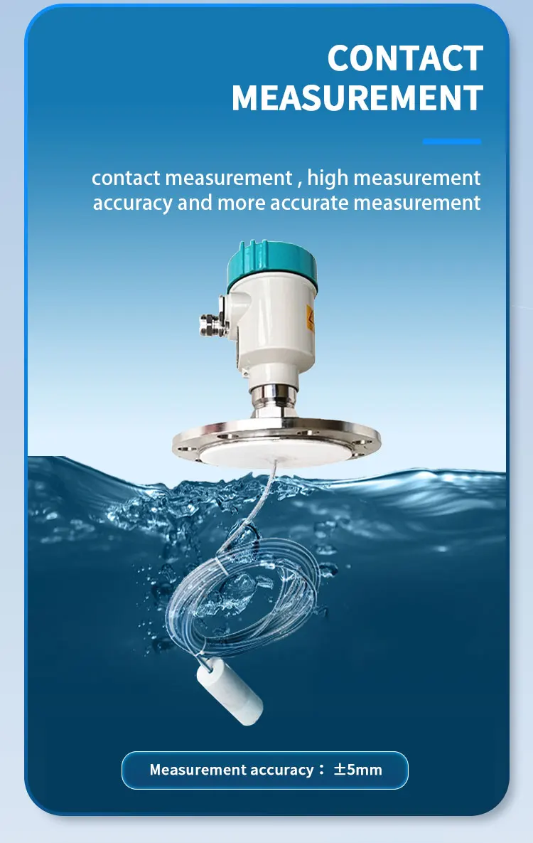 RS485 Guided Wave Radar Level Transmitter - Accurate Measurement