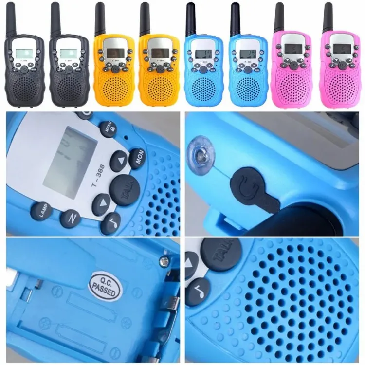 New Children Radio Toy Walkie Talkie Kids Radio Uhf Two Way Radio T-388 ...