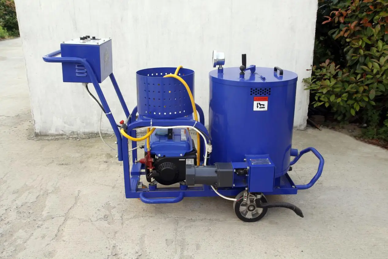 Asphalt Pavement Crack Sealing Machine Portable Self Propelled Road ...