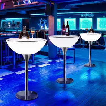 Night Club Bar Lounge Furniture Nightclub Illuminated Waterproof Led ...