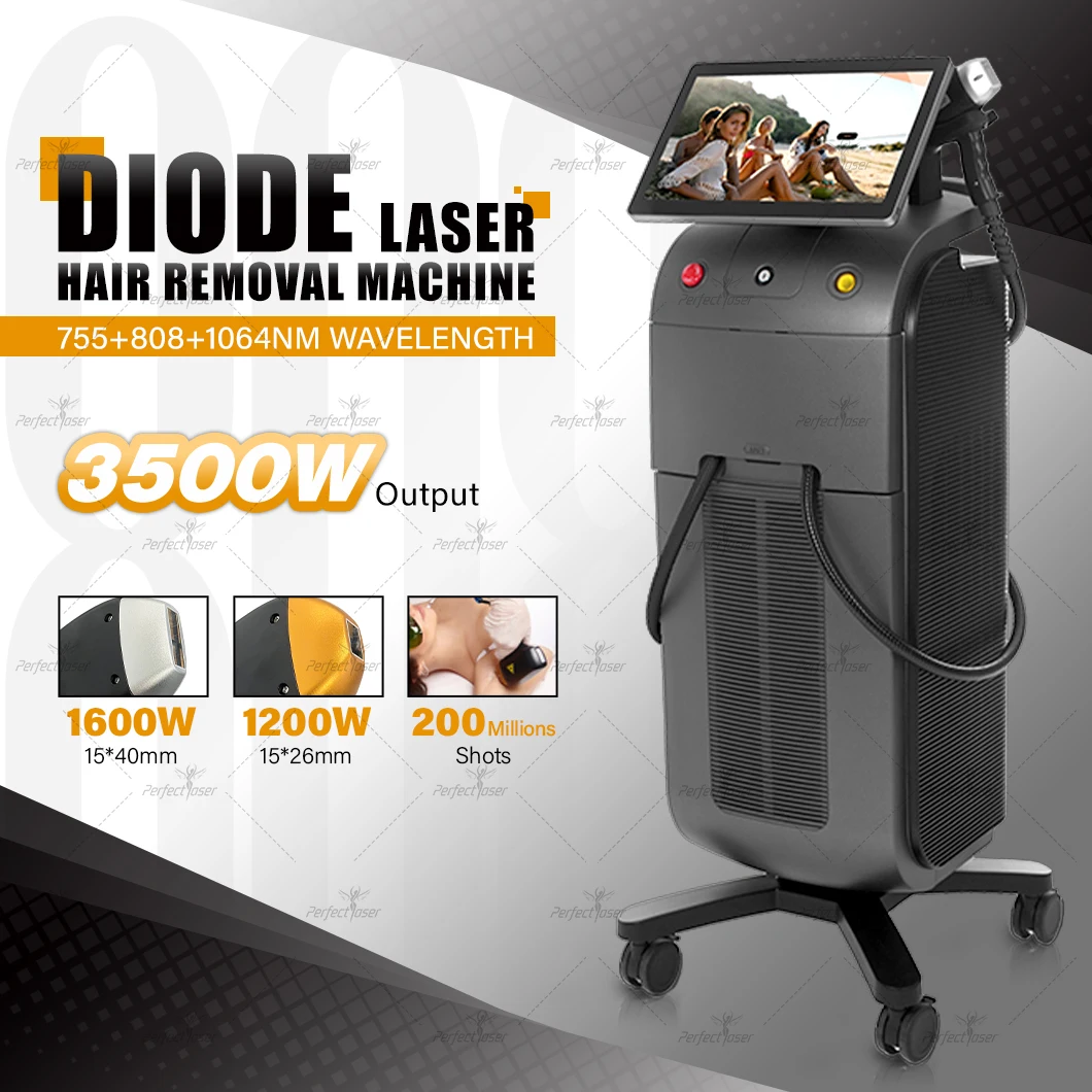 Ice Titanium 810nm Diode Laser Hair Removal Machine