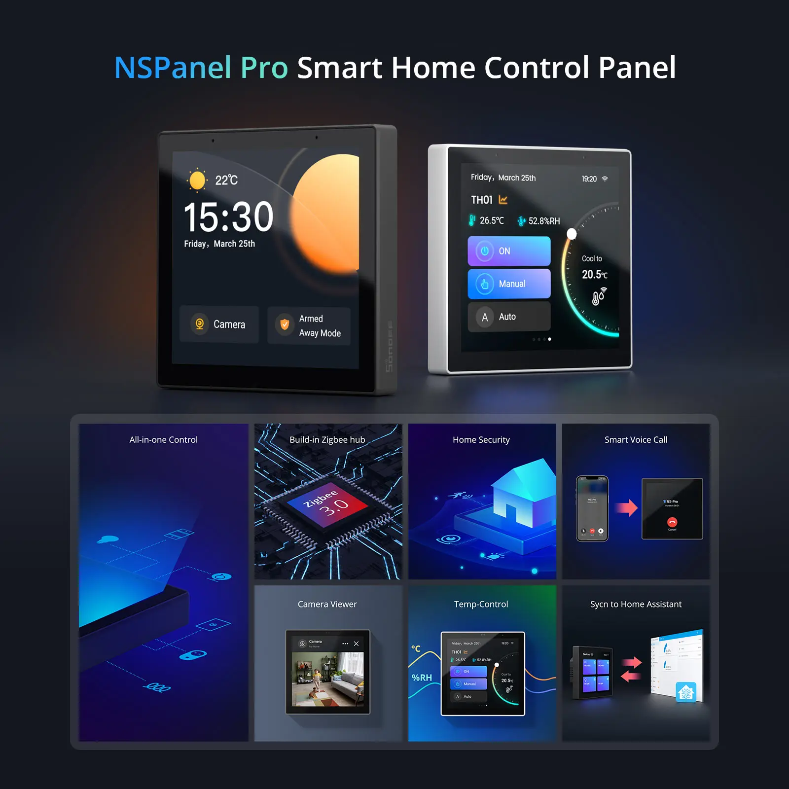 SONOFF Nspanel Pro - Smart Home Control Panel for EU