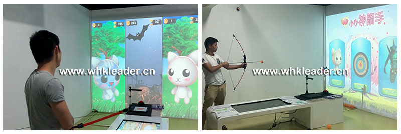 Virtual Bow and Arrow Game Interactive Projector Archery Games Digital ...