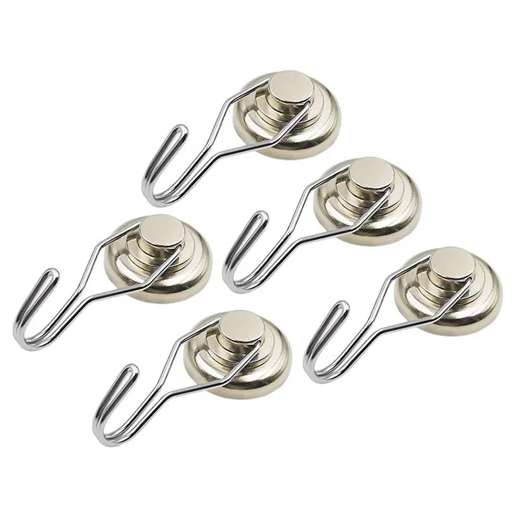 Heavy Duty 100lbs N52 Neodymium Pot Magnet Hanger Hook Magnet for ...