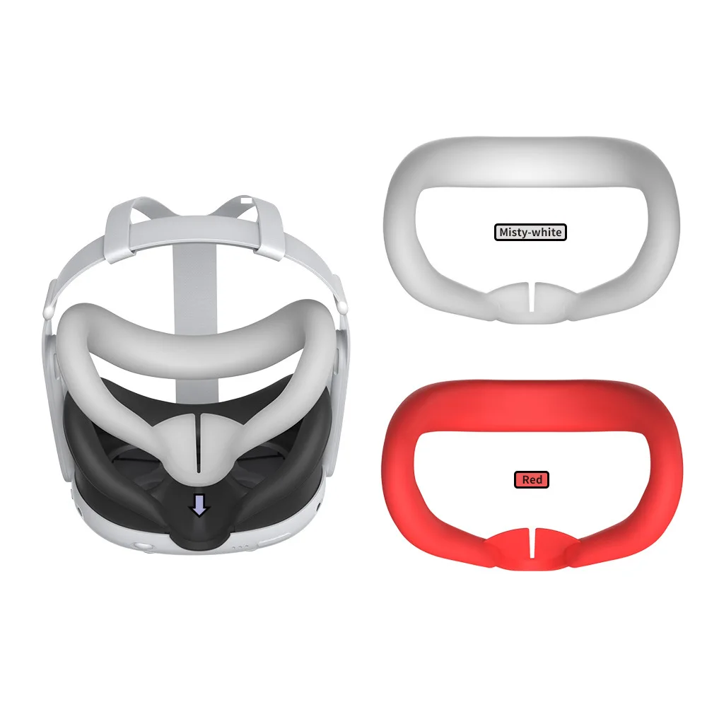 Ty-3821 Silicone Case For Oq-3 Rubberr Face Mask Vr Face Soft Cover ...