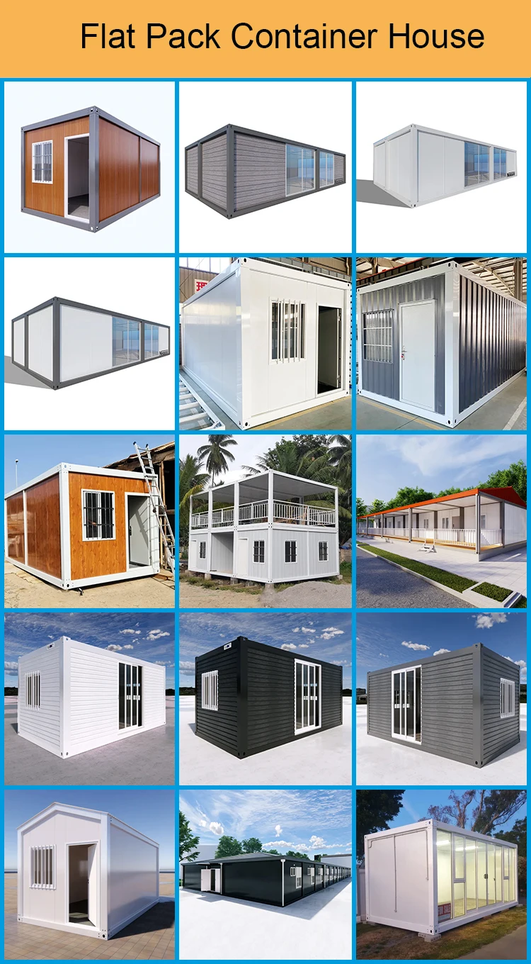 Custom Export Design Modern Large Flat Pack Prefab Homes