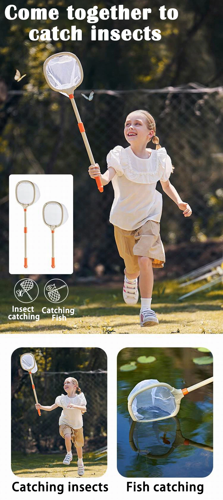 Kids Nature Science Toys Set Insect Catching Kit Outdoor Adventure ...