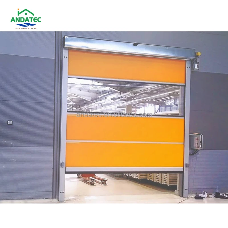 Rapid Industrial PVC Warehouse Doors - High Speed & Security