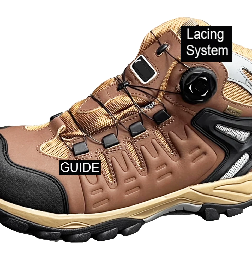 Rotating Lacing System - Secure and Convenient Boot Laces