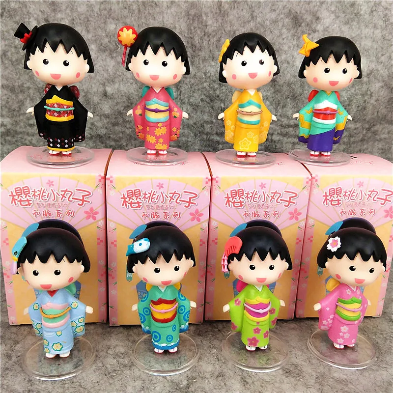 Mini Pvc Anime Figurine Model Toy Gifts Mystery Action Figure Chibi ...