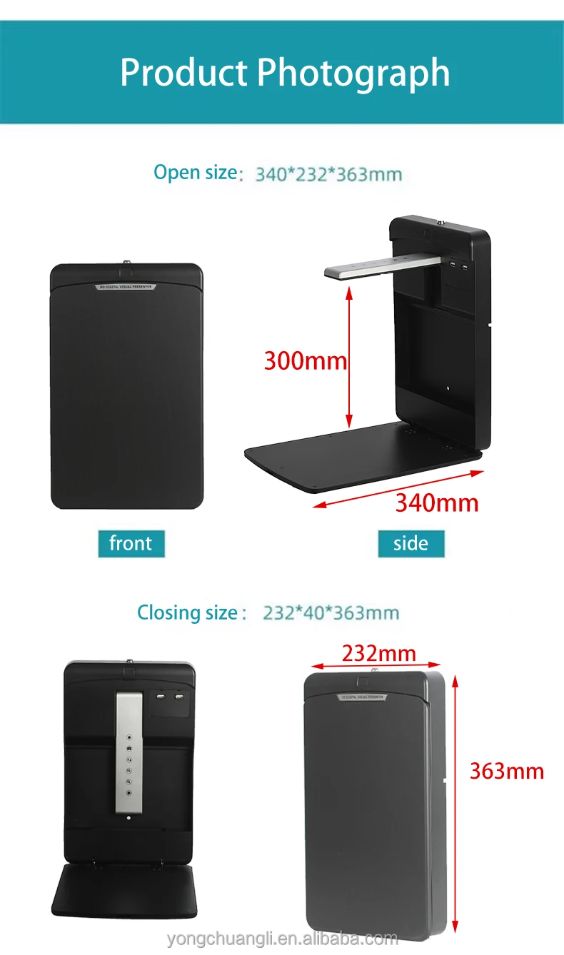 Wall-mounted Classroom Meeting Interactive Whiteboard Visualizer High ...