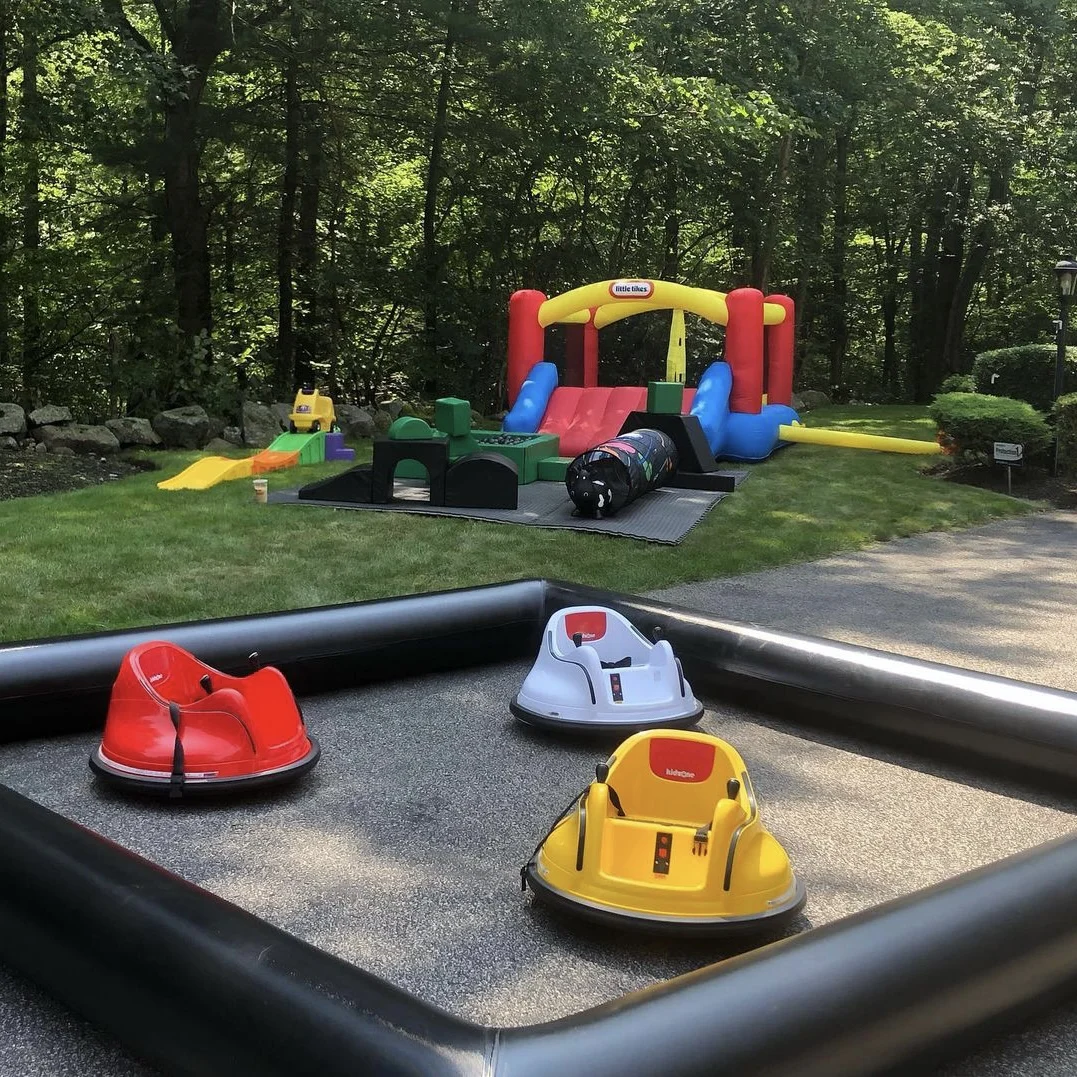 Modern Commercial Grade Kids Go Kart Racing Arena Inflatable Bumper Car ...