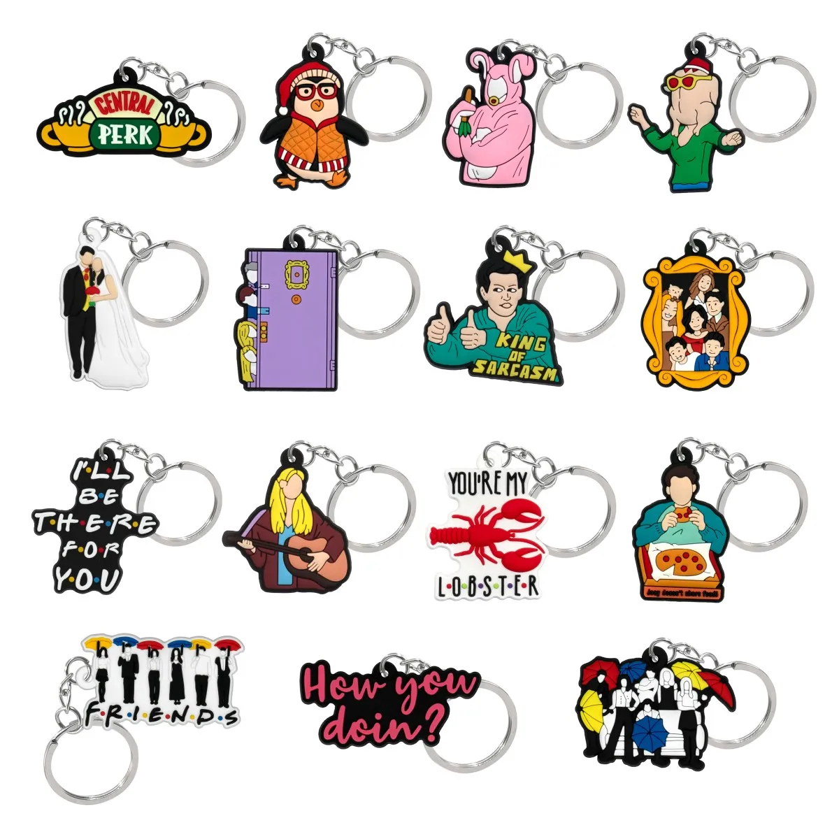 Hybkuaji Wholesale Cute Cartoon Animals Custom Rubber 2d Soft Pvc ...