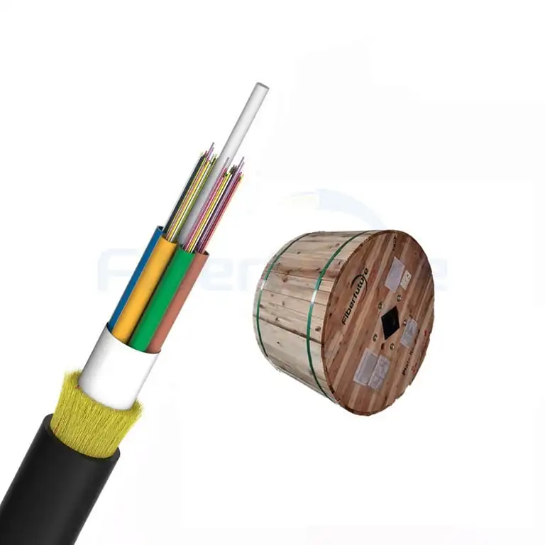 144 Core Double Jacket Adss Optic Fiber Cable Span 50-1200m - Buy Adss ...