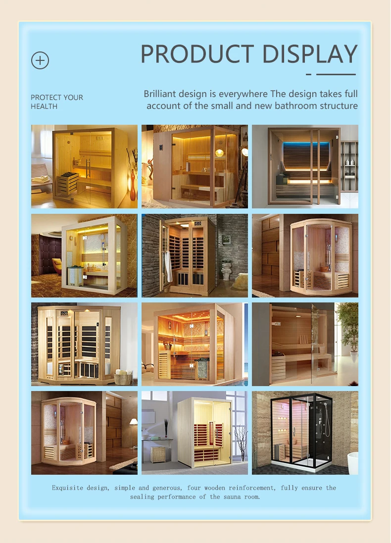 Modern Modular Prefabricated Bathroom Unit - Complete Steam Room with ...