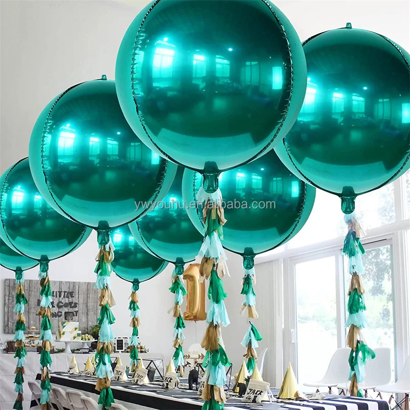Foil 22 Inch Giant Round 360 4d Balloons Birthday,Graduation Party ...