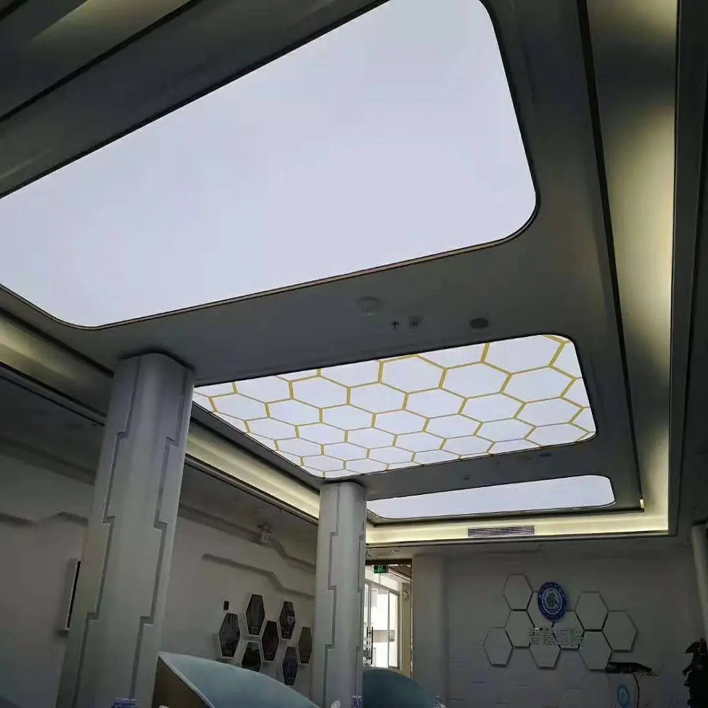 Customized PVC Stretch Ceiling Film Panel - Decorative False Ceiling ...