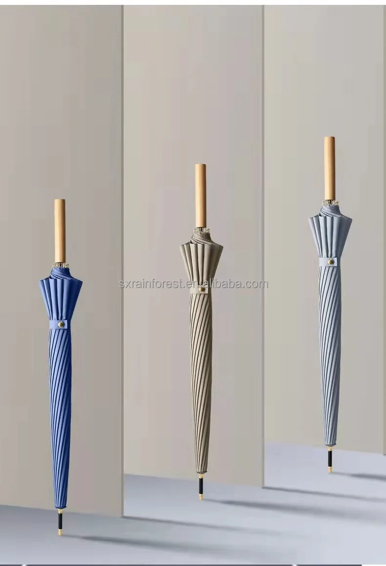 Durable Retractable Umbrella with 16K Panels & Custom Designs