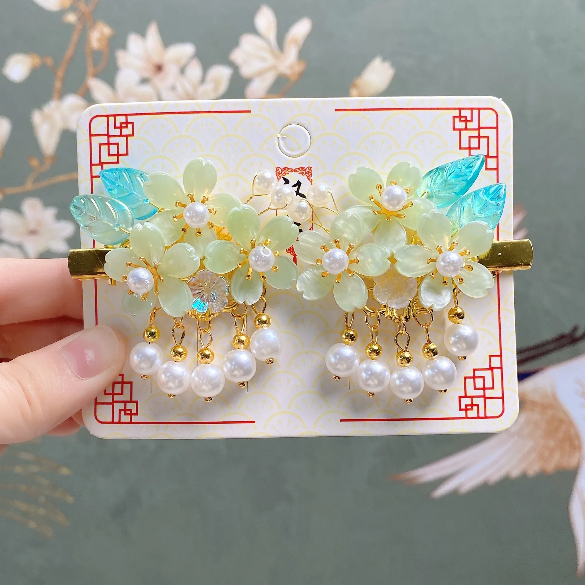 Custom Hanfu Women's Children's Headwearaccessories Side Clip Hair ...