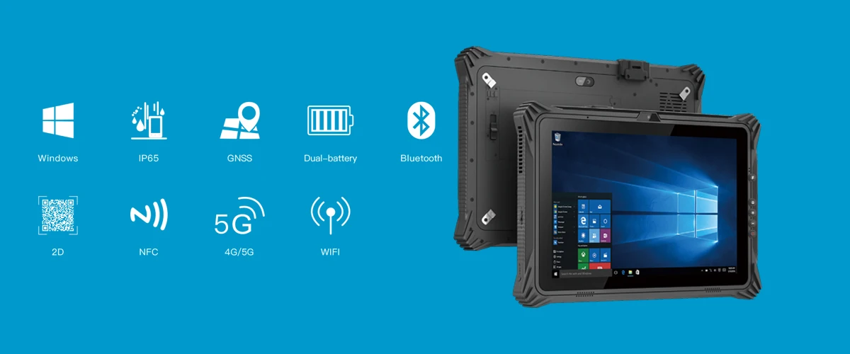 5 Point G+g Capacitive Touch Screen 1920x1200 Industrial Tablet Pc 12 ...