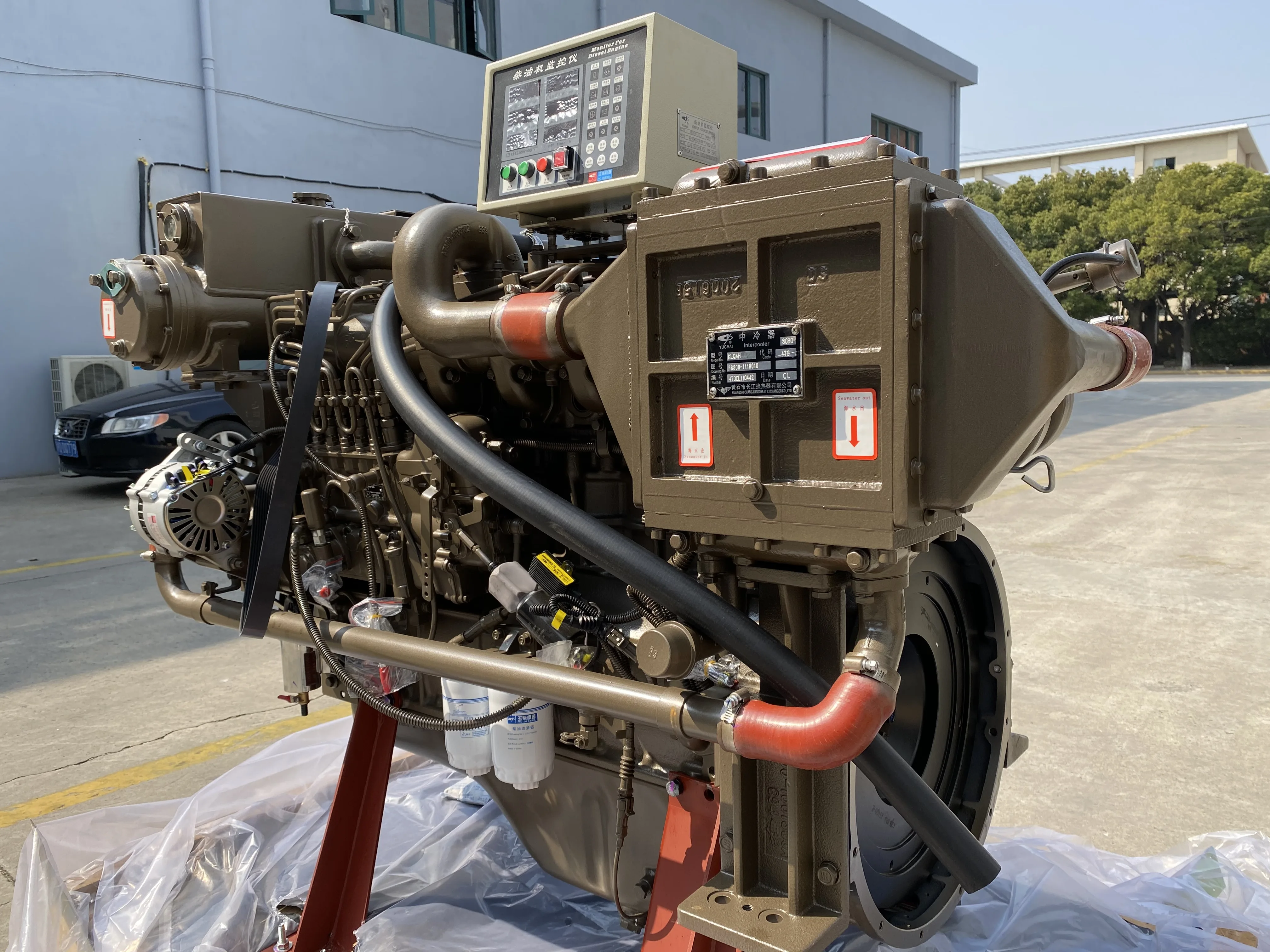 Yuchai Yc6a Series Yc6a170c Marine Diesel Engine With Advance - Buy ...