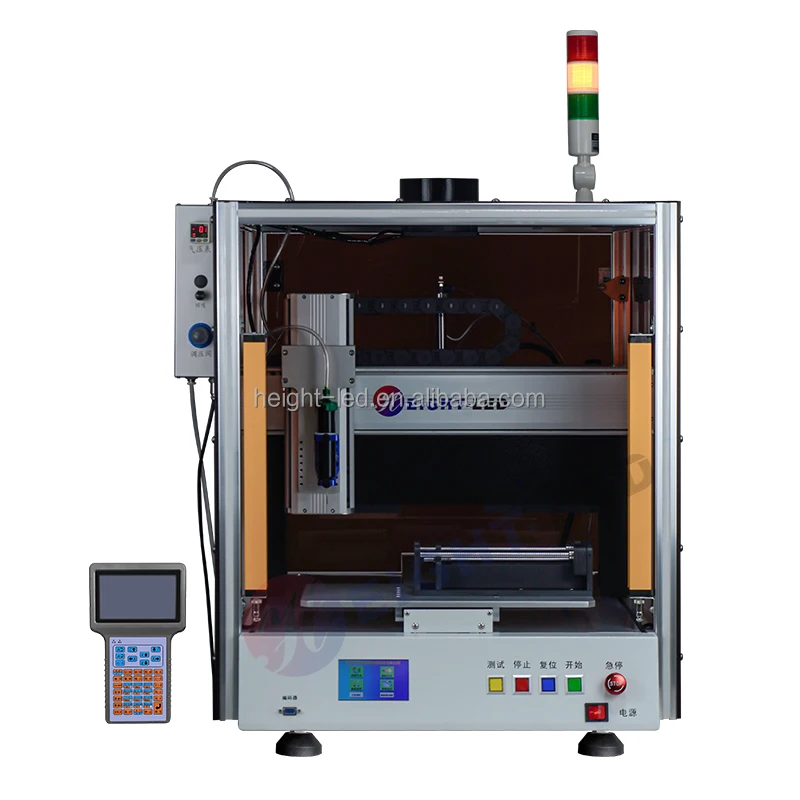 Customized Horns Auto-dispensing And Uv Led Curing Machine For Sealing ...