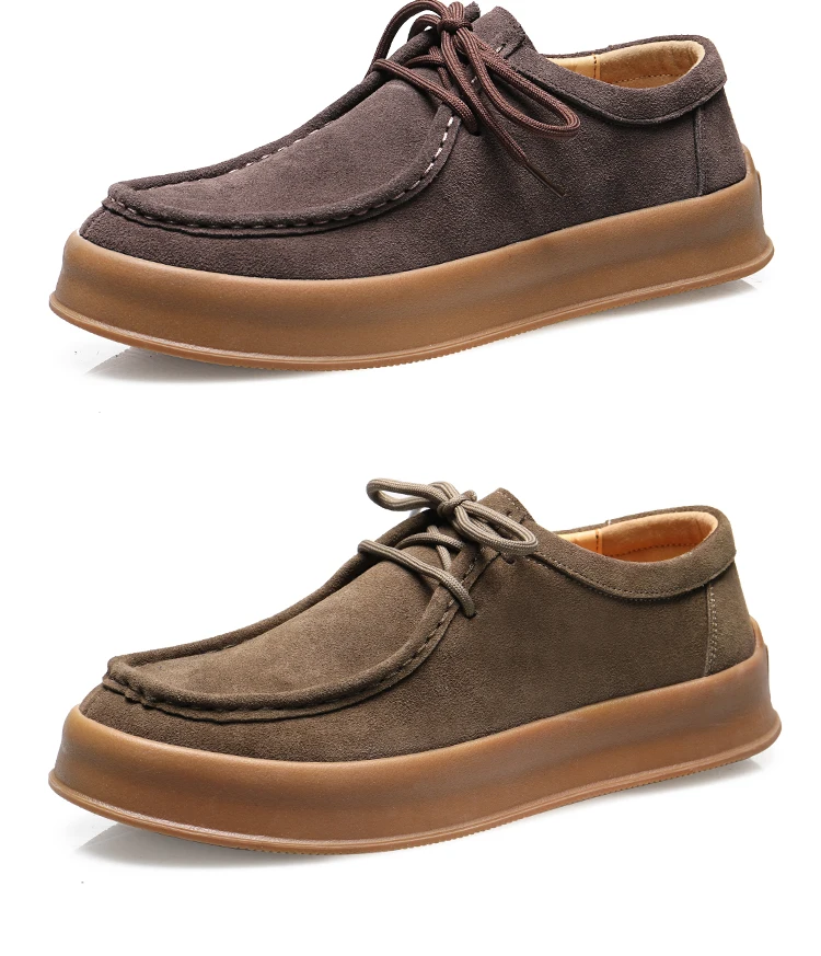 Business Shoes High Quality Top Grade Cowhide Walking Shoes Men's ...