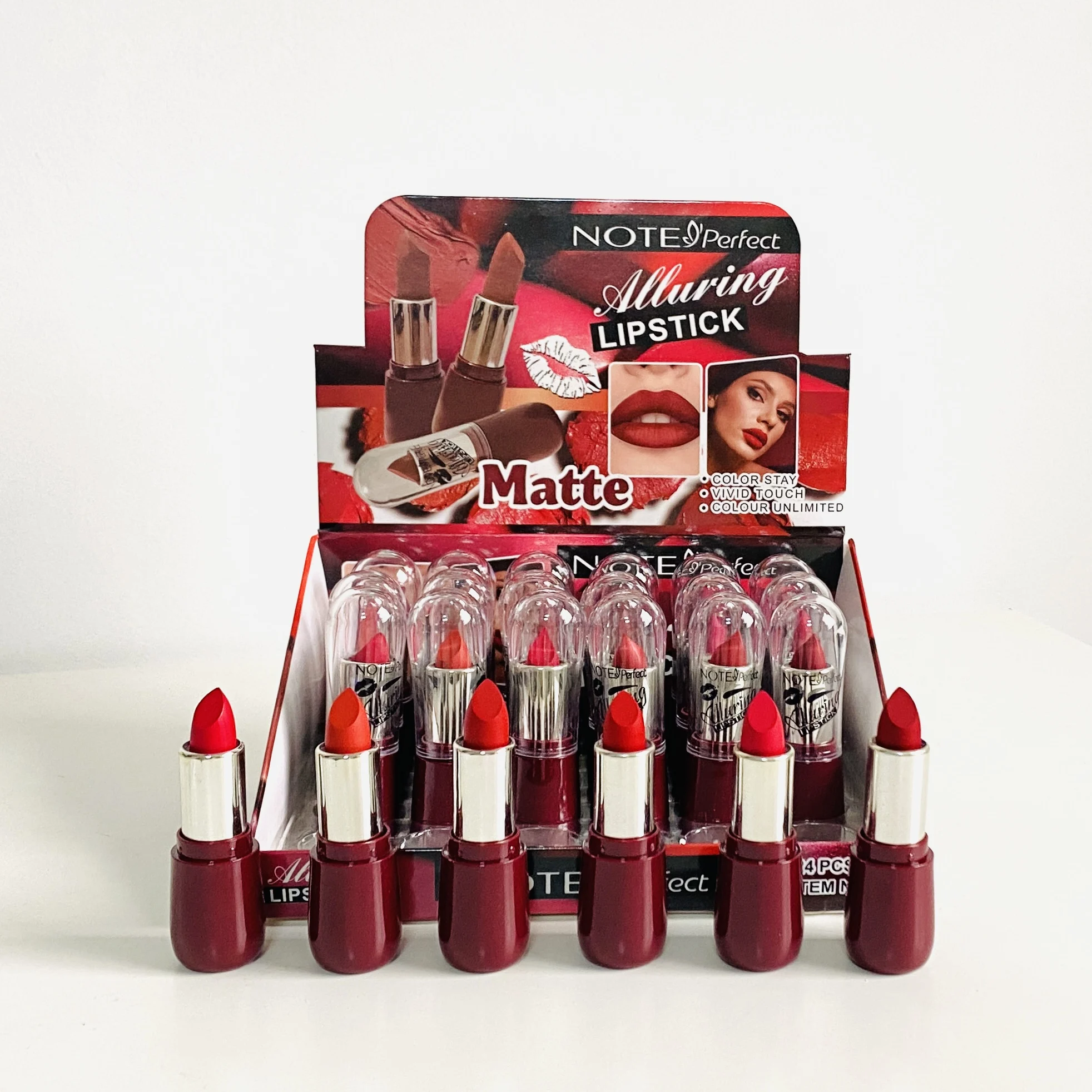 12 Colors in a Set Nude Matte Angel Liquid Lipstick Makeup Set Long ...