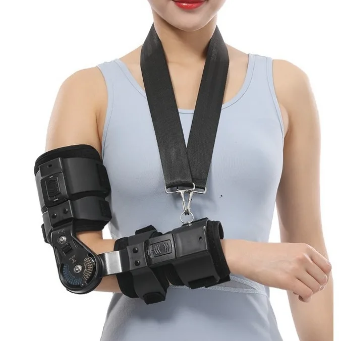 Adjustable elbow fixation brace adjustable ligament stretching ...