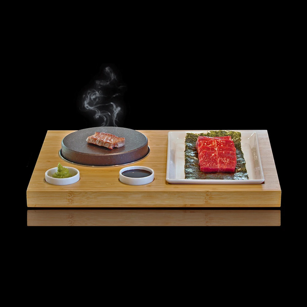Ishiyaki Custom Restaurant - Hot Stone Steak Cooking Set