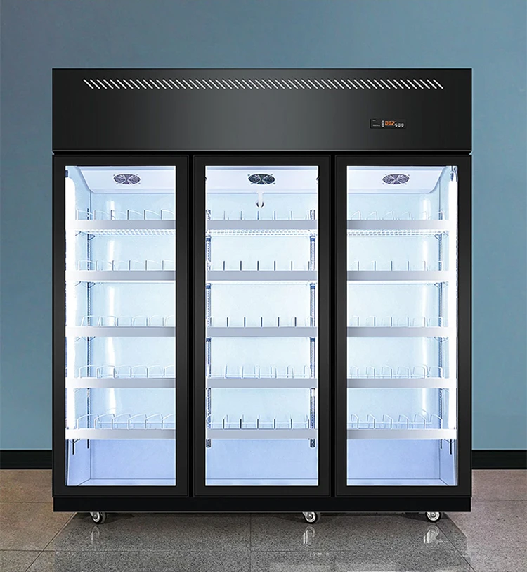 230L 600L 920L Beer Bottle Cooler Commercial Slim Upright Display ...