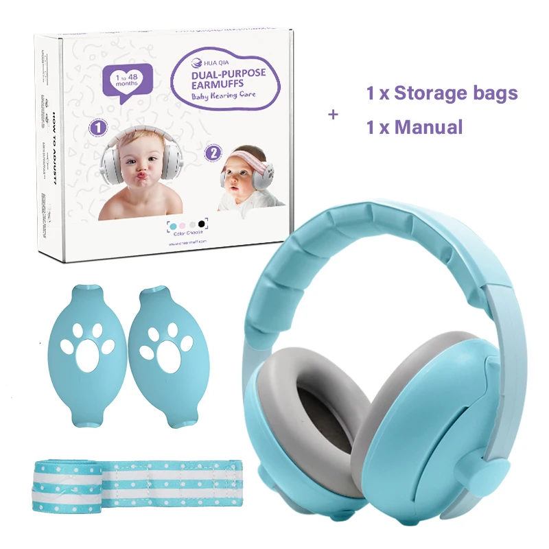 Baby Ear Muffs Hearing Protection Noise Reduction Safety Ear Muffs ...