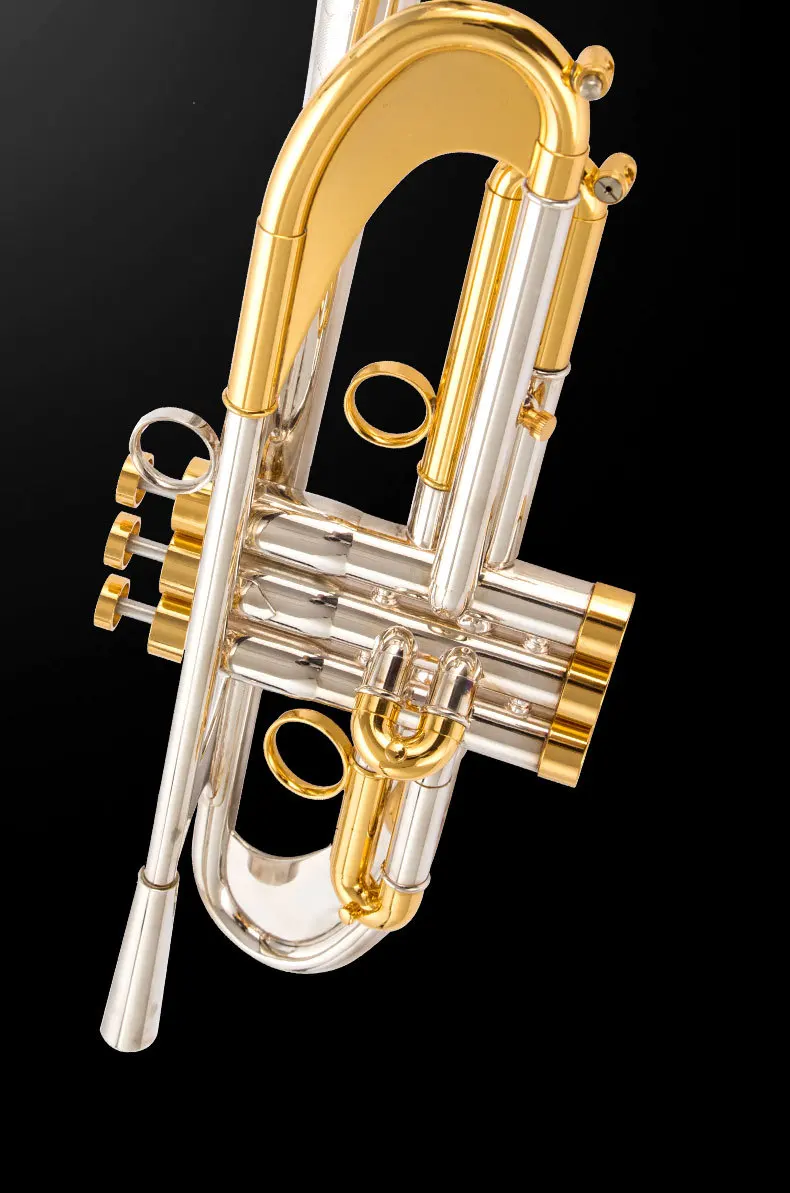 Silver Plated Gold Key Trumpet - Professional Beginnings