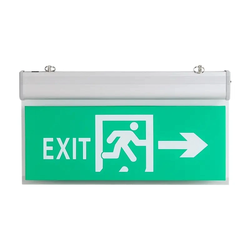 Exit Sign Battery Powered Emergency Exit Lights Combo Exit Sign With