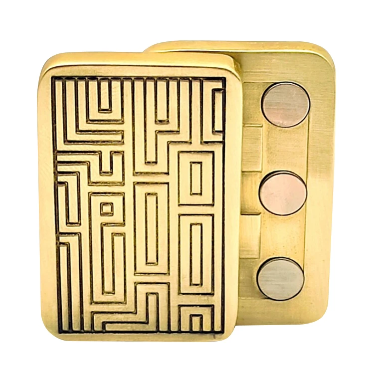 Custom Brass Titanium Tungsten Bronze Edc Token Worry Challange Coin ...