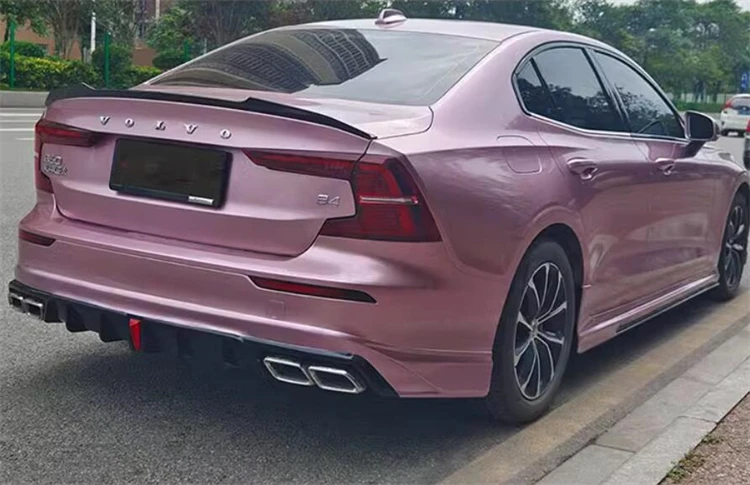For VOLVO S60 Spoiler 2022 2023 VOLVO S60 Lip Spoiler Car Rear Wing ...