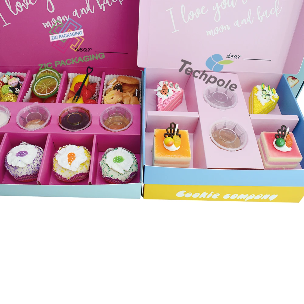 Cake Cooki Wave Dessert - Customizable Paper Box Solutions