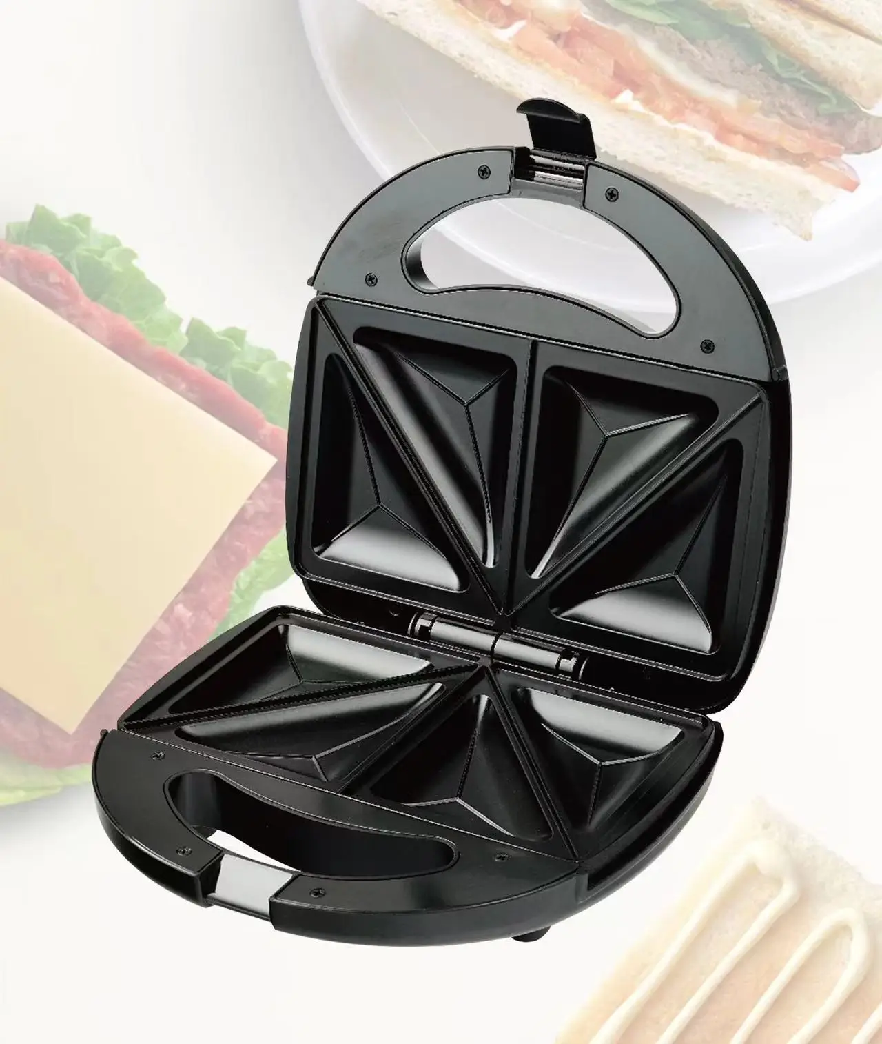 Sonifer SF-6053 Electric Triangle Toaster - 750w Non Stick