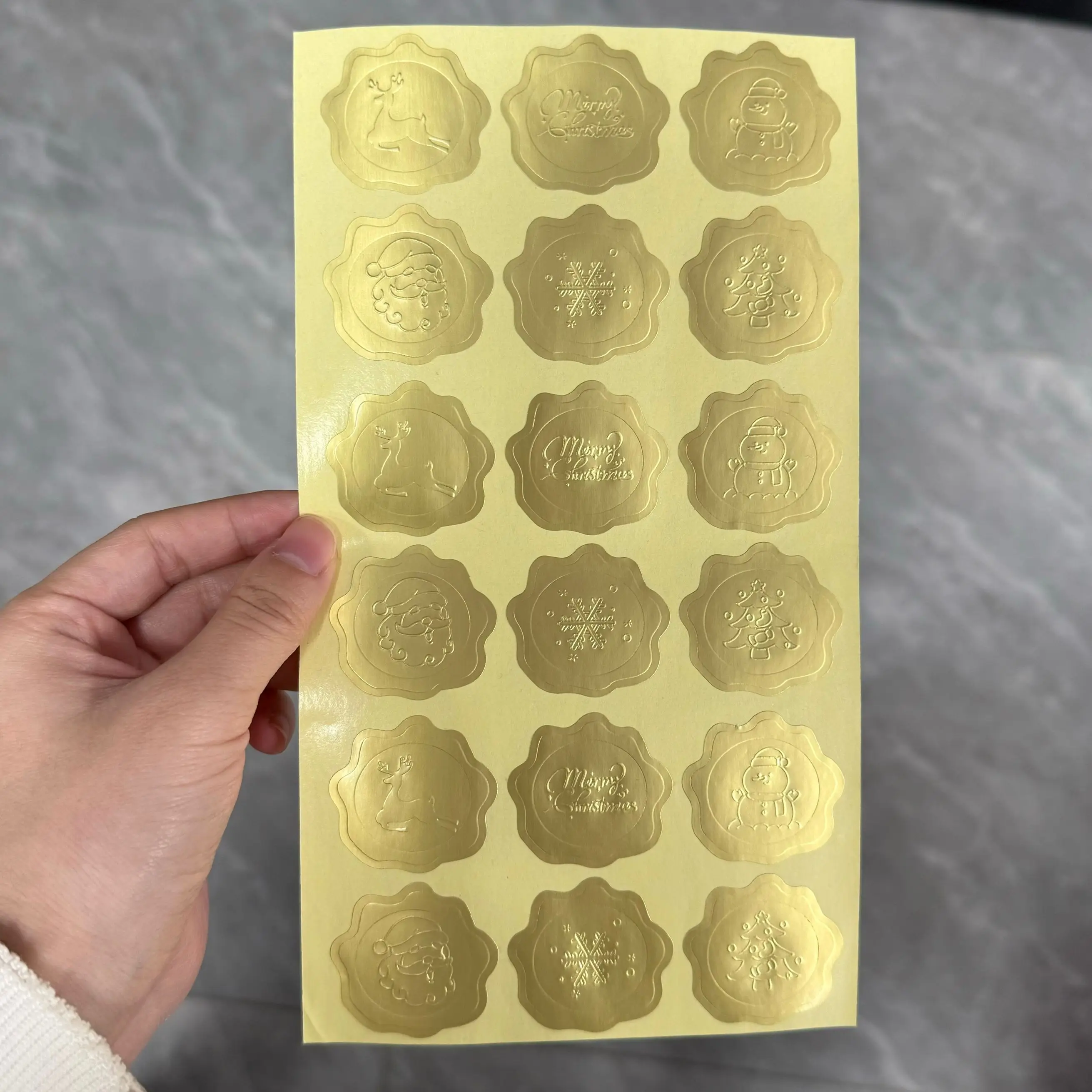 Blank Notary Certificate Wafer Medal Seals Labels Self Adhesive Glossy ...