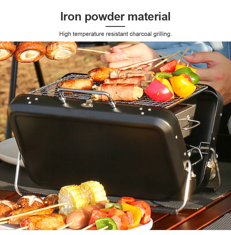 Outdoor Small Barbeque Grill Equipment - Portable & Durable