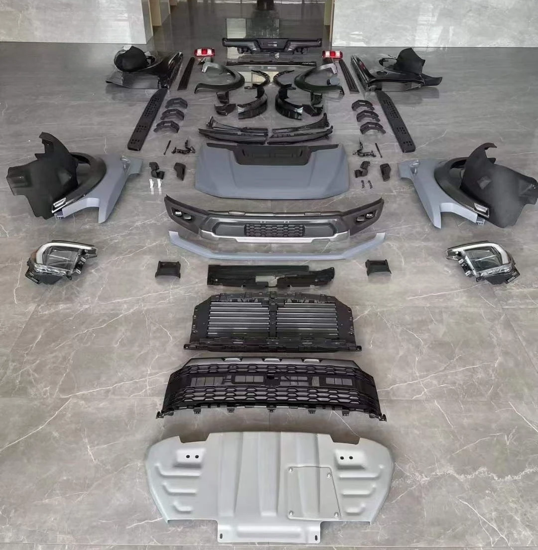 Djh Bodykit For Ford Ranger T6 T7 T8 F150 2013-2020 To 2021 F150 Raptor ...