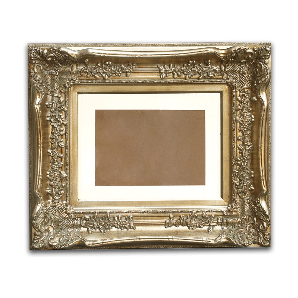 Antique Gold Baroque Style Painting Frame - 12x16 Inch