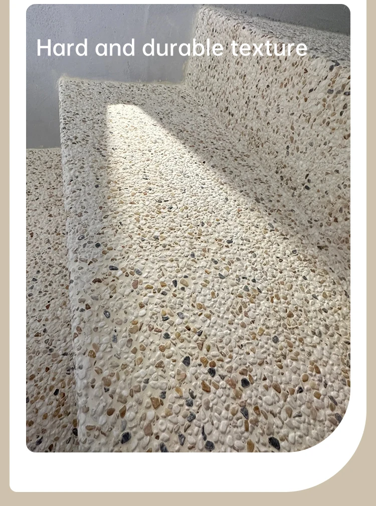 Exterior Rough Texture Paint - Natural Stone for Walls & Floors