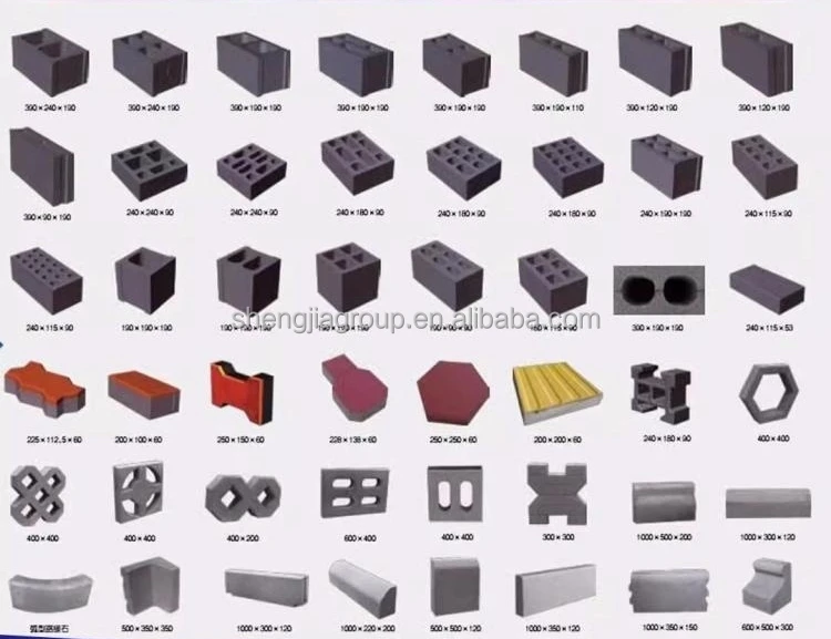 Movable Mobile Diesel Engine Egg Laying Concrete Hollow Block Making ...