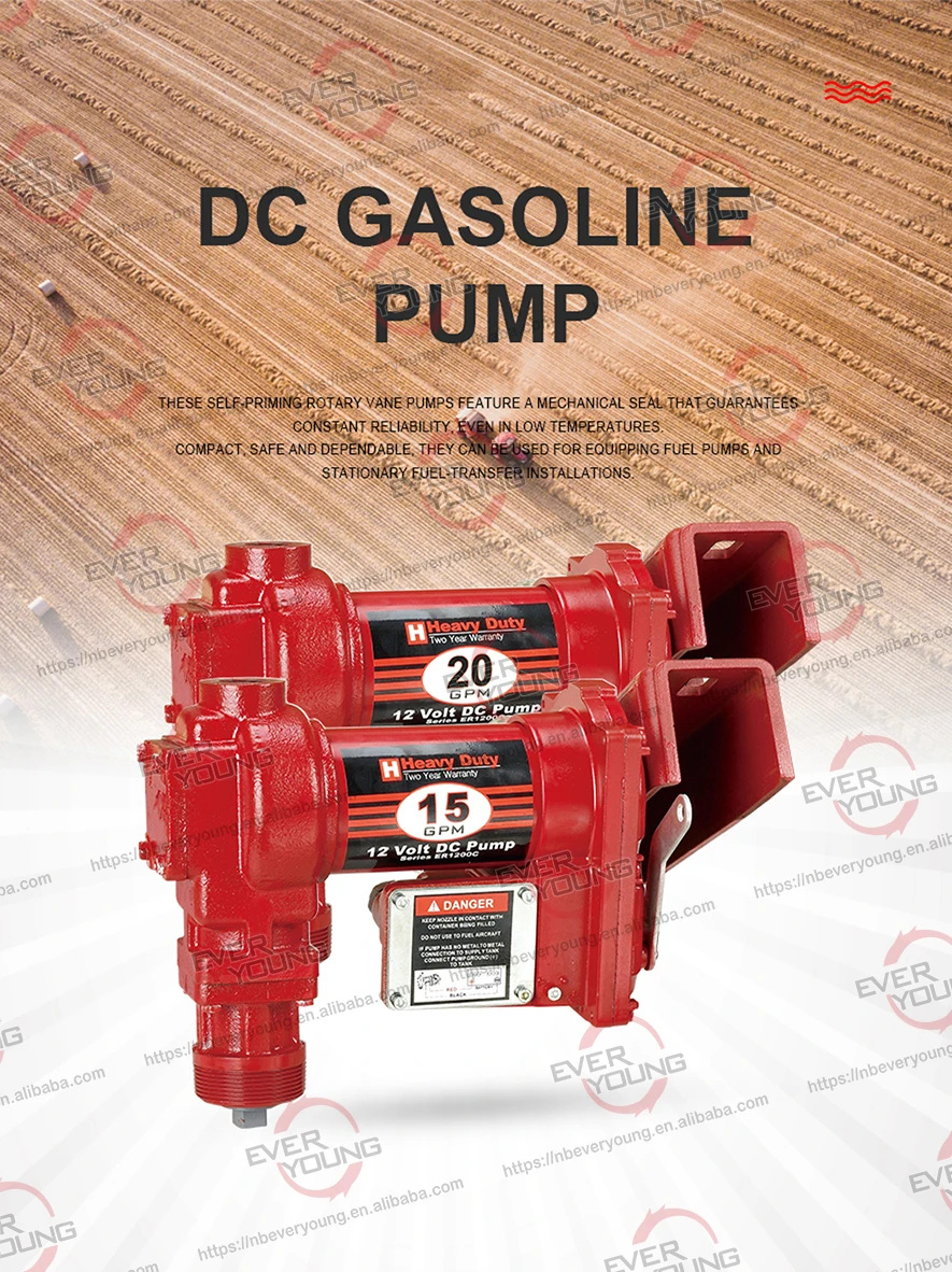 Explosion-proof Fuel Transfer Barrel Pump Dc 12v Petrol Dispenser With ...