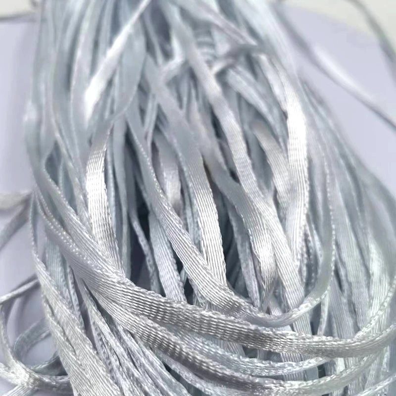 High Quality 0.5cm Width Recycled 100% Polyester Webbing Clothing Shoe ...