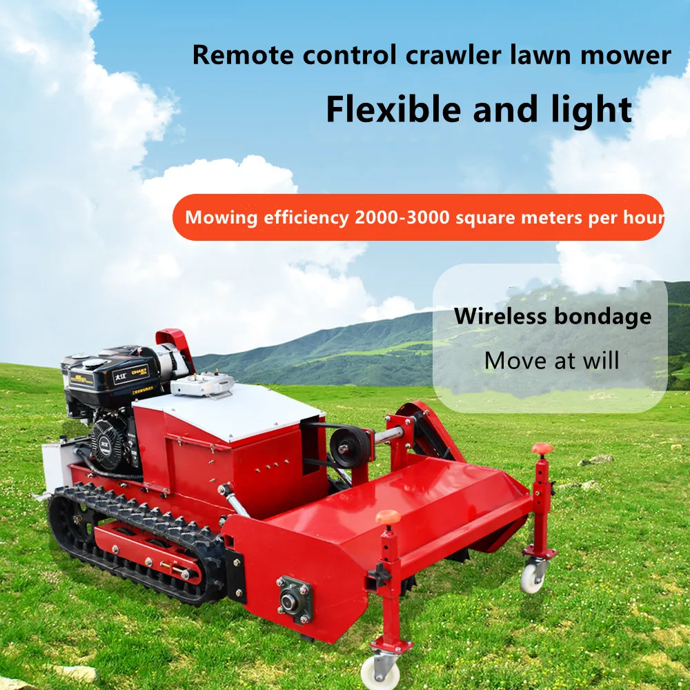 Multifunction Petrol Lawn Mower with Bulldozer Garden Farm