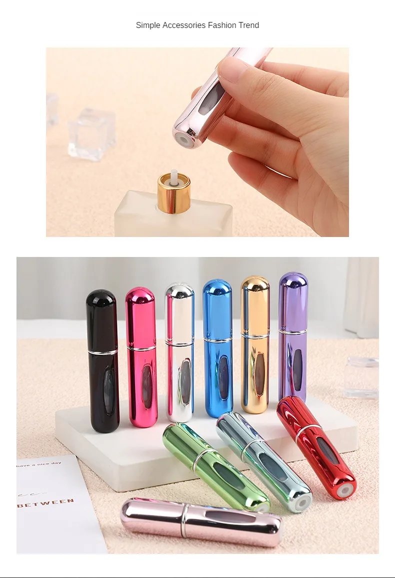 Bottom Fill Perfume Dispenser Bottle Portable Dispenser Spray Bottle ...