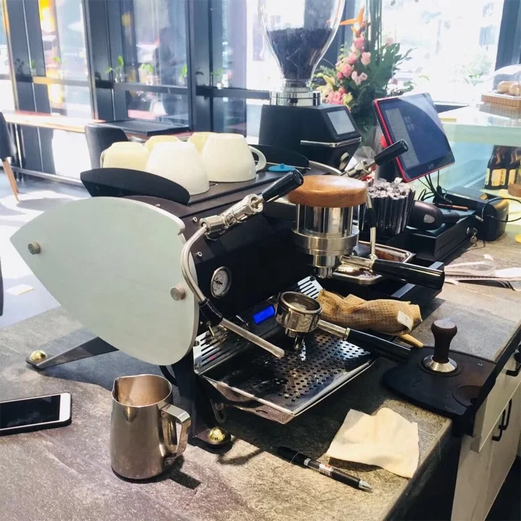 Commercial Espresso Coffee Machine With Rotary Pump For Sale - Buy ...