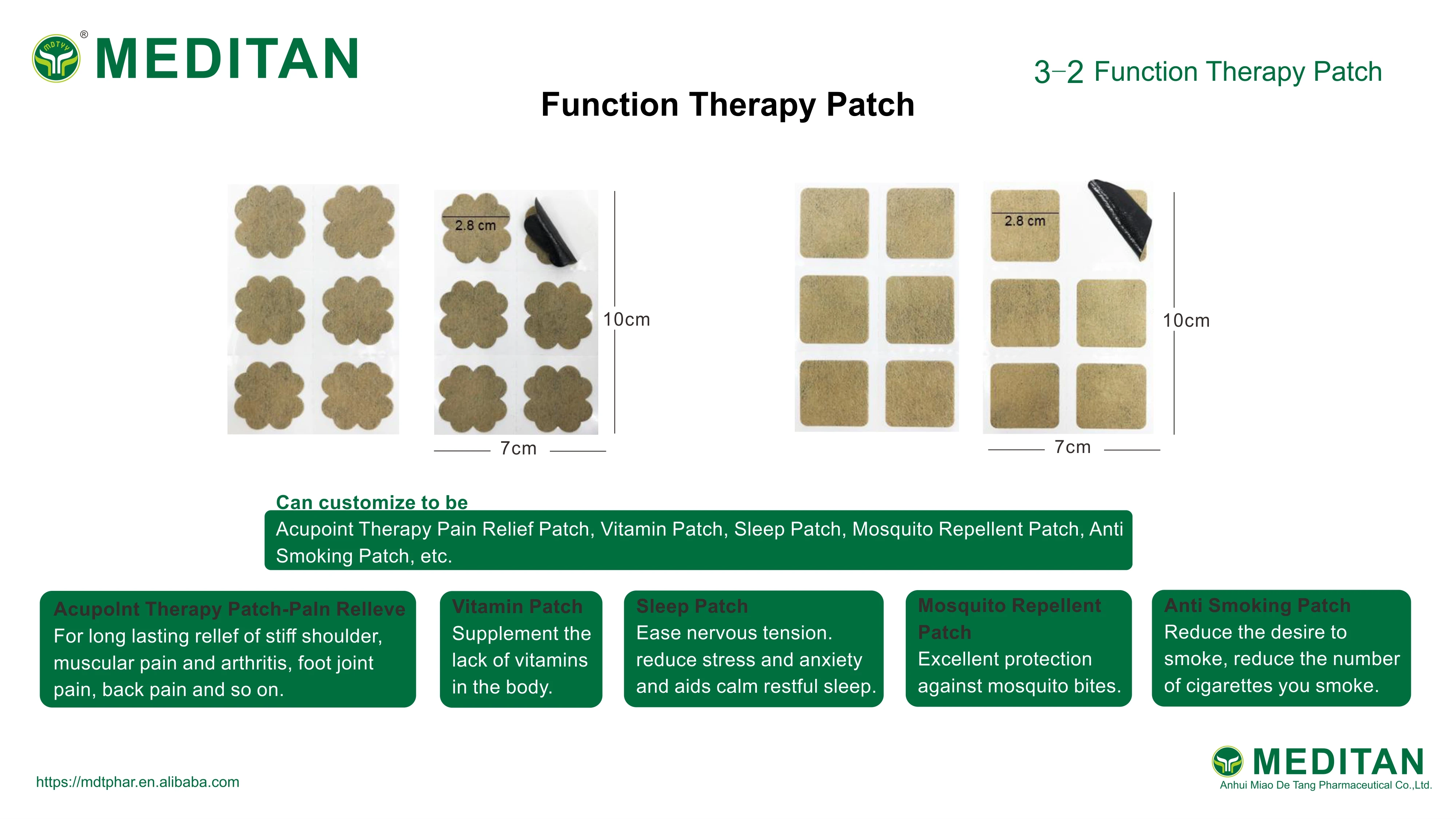 2025 Top Selling Ankle and Sole Adhesive Patch for Pain Relief